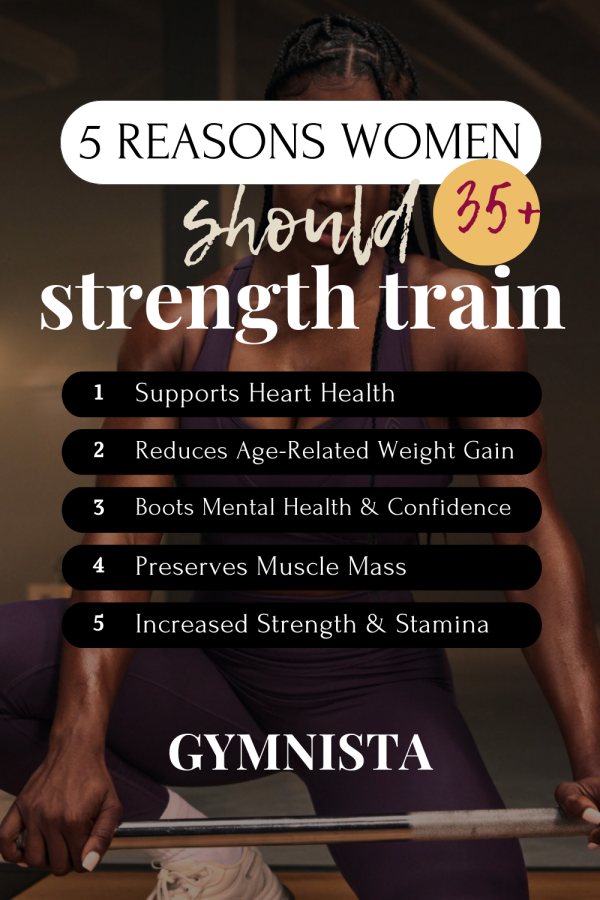 5 Reasons Women Over 40 Need Strength Training - GYMNISTA